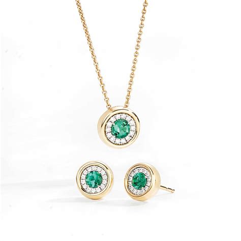 Emerald Set Fashion Jewelry