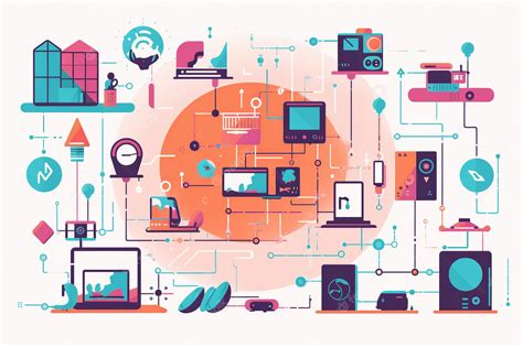 Premium Photo Iot Communication Protocols Illustration