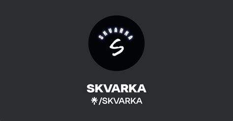 Skvarka Instagram Tiktok Linktree
