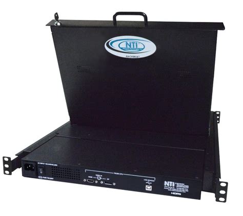 K HDMI DisplayPort USB KVM Drawer RU Rackmount LCD Console UHD