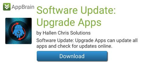 Software Update Upgrade Apps For Android Free App Download