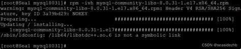 centos 7 6使用mysql 8 0 31 1 el7 x86 64 rpm bundle tar安装mysql 8 0 mysql