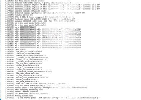 Solved When We Use Uart4 On Imx8mm Form Linux User Space Device Will Be Kernel Panic Nxp