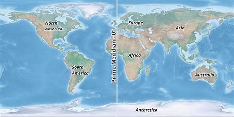 latitude and longitude world map