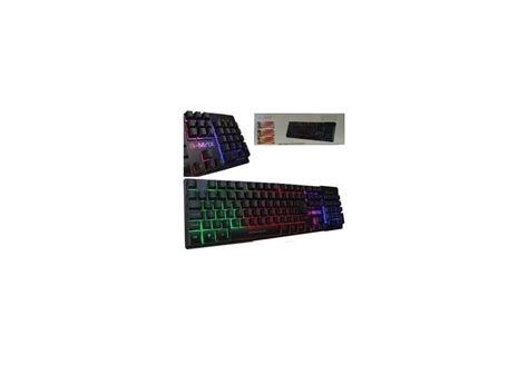Teclado Gamer Luminoso USB Semi Mecânico Bm T06 com o Melhor Preço é no Zoom