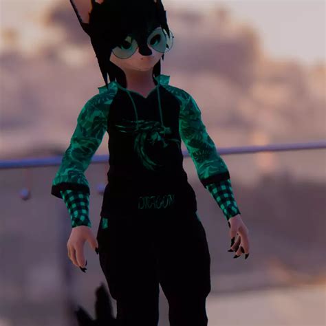 Hoodie And Pants For Nardoragon By Burnstoshine Vrcarena