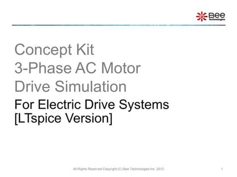 Simple Model Of Dc Motor Using Ltspice Pdf