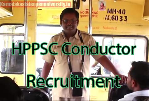 HPPSC Conductor Recruitment Release Soon Application Form Bharti Notification Hppsc Hp