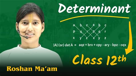 Determinant Class 12 Ncert Determinant With Trick Determinant
