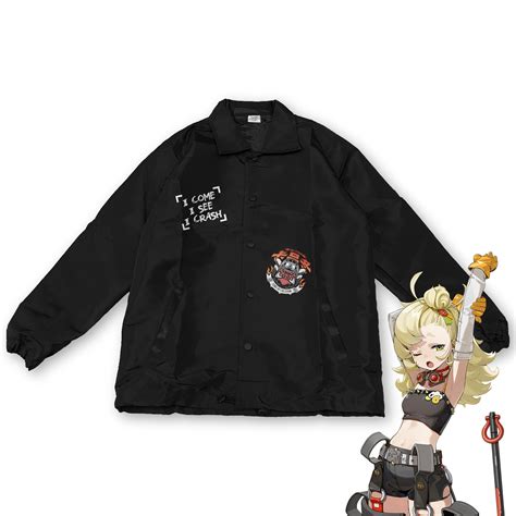 Jaket Coach Zenless Zone Zero Sons Of Calydon Hoyoverse Mihoyo Zzz