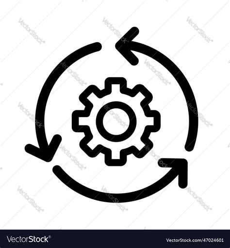 Agile Icon Royalty Free Vector Image VectorStock