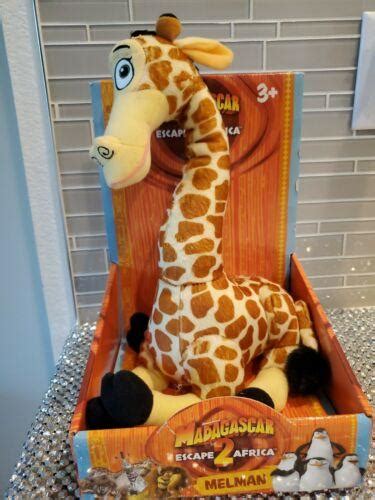 Dreamworks Madagascar 2 Escape Africa Melman Plush Toy 3925321456