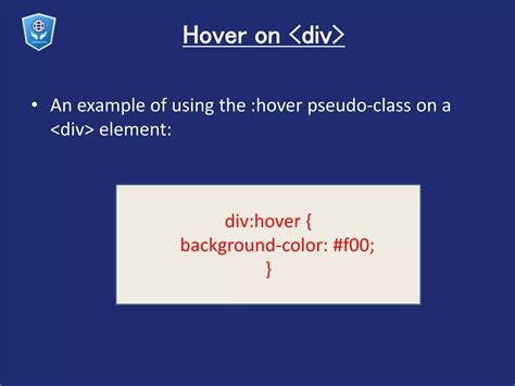 Css Pseudo Classes Pptx Web Development Internet
