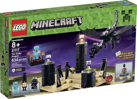 LEGO Minecraft 21117 The Ender Dragon Amazon Es Juguetes Y Juegos