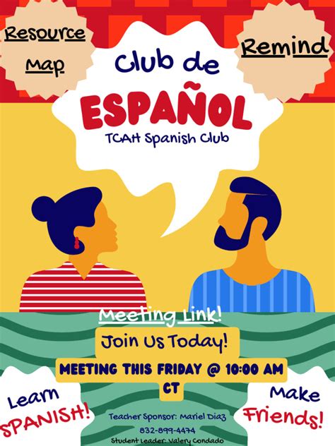 Spanish Club Flyer Pdf