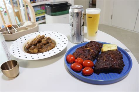 가정간편식 밀키트 추천 Kg프레시 바베큐폭립and한상 소꼬리찜 네이버 블로그