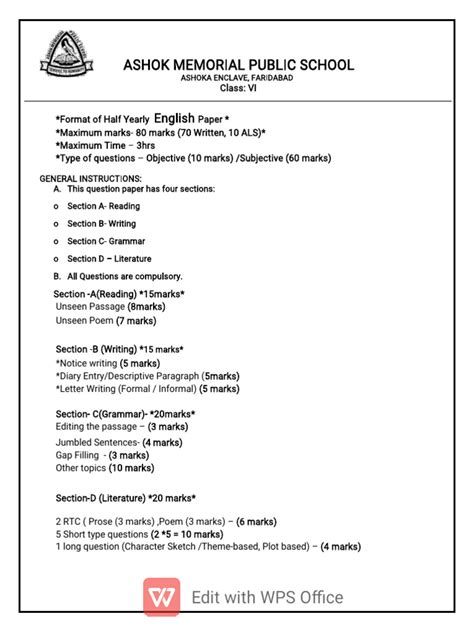 English Blue Print And Paper Pattern Class Vi Pdf