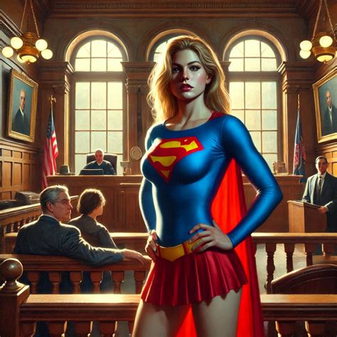 Supergirl Testifying Against Intergang By Wbatson99 On Deviantart