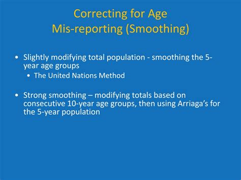 Ppt International Workshop On Population Projections Using Census