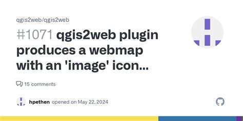 Qgis2web Plugin Produces A Webmap With An Image Icon Instead Of The Attached Image · Issue