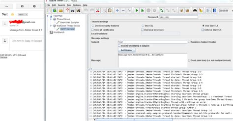 How Can You Send One Email For All Thread Groups Using Jmeter Stack