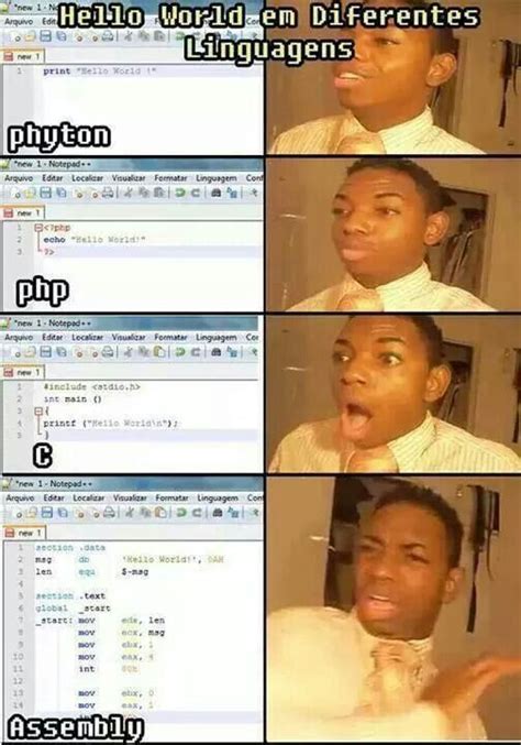 Hello World Lenguaje De Programacion Humor De Programador Programadoras