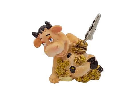 Статуетка фігурка новорічна символ року Бик декоративна Тримач