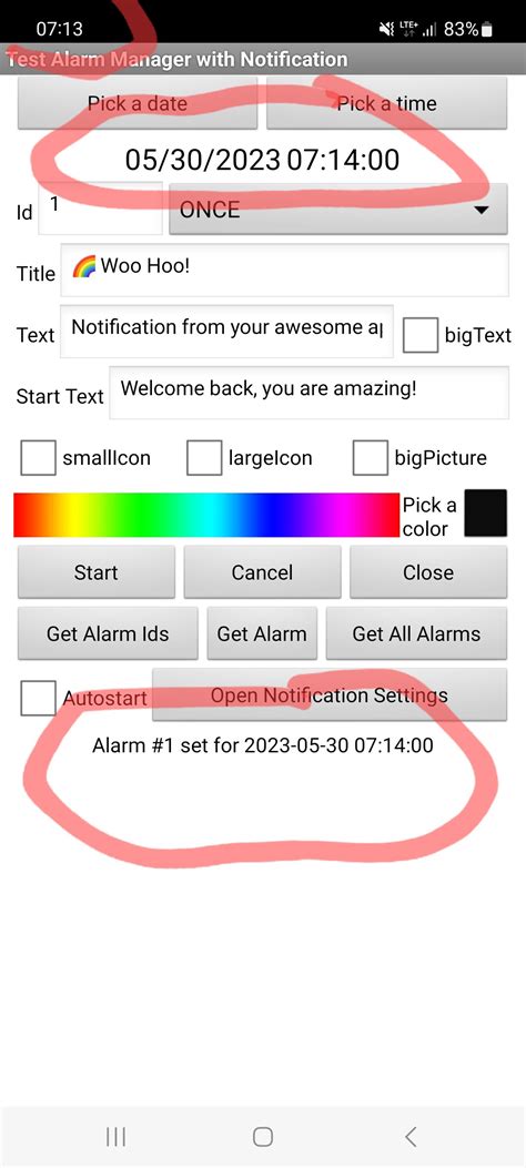 [paid] ⏰ Alarm Manager Extension With Notification Or Autostart Extensions Mit App Inventor