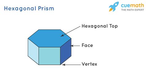 hexagonal prism formula properties examples definition