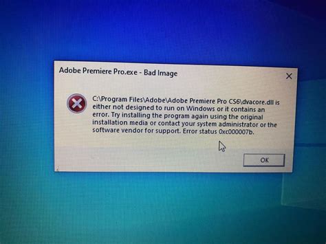 Solved How To Fix Error 0xc000007b In Windows 10 Adobe Product Community 7774404