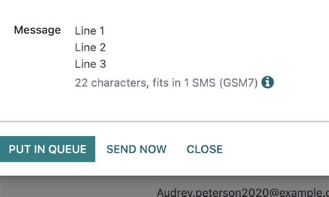 SMS Layout In Thread Is Not Consistent If Sending From List Or Form View Issue