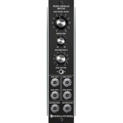 Moon Modular S Simple Dual Voltage Controlled Amplifier Reverb Amplifier Control Simple