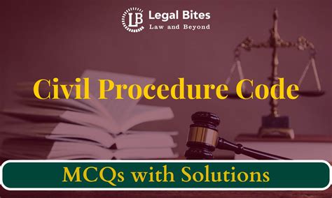 Code Of Civil Procedure Mcqs For Law Aspirants Solved High Quality