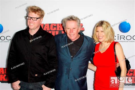 Gary Busey Jake Busey And Steffanie Busey At The Premiere Of Open Road Films Machete Kills