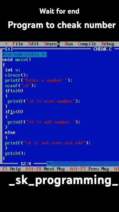 Program For Cheak Number In C Progra Treandingviralshortytshortsytytshortcodingtoday