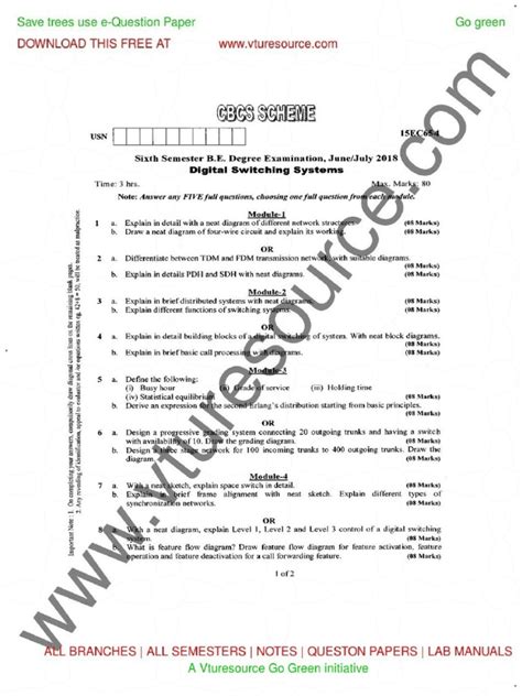 Syllbi Of Ece Dept Of Vtu 2017 Scheme Pdf