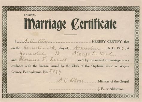 Name Change Documents