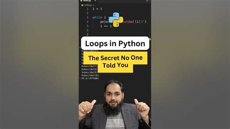 The Secret No One Told You Ever About The Python Loop Python Coding