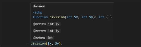 Php Return Type Declarations