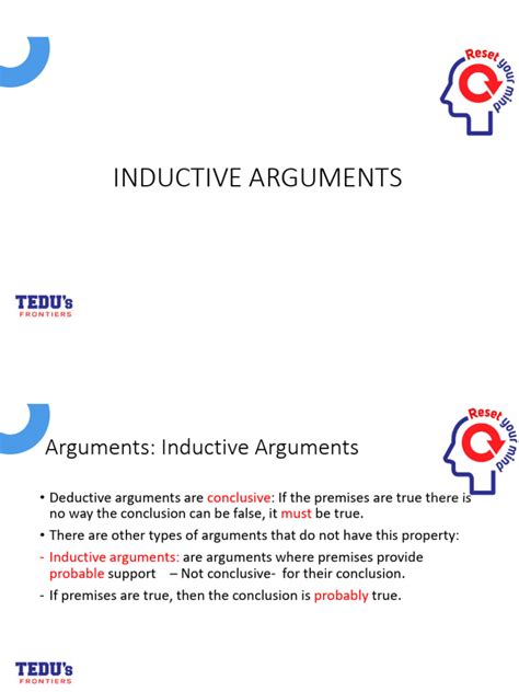 Lecture 2 Inductive And Abductive Arguments Pdf Argument Inductive Reasoning