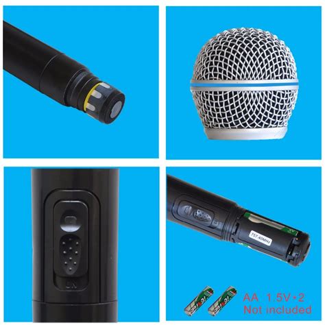 Купить freeboss ку-22ч УВЧ двухканальный микрофон передатчик ...