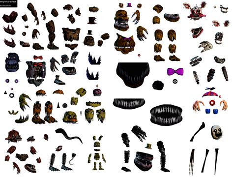 Fnaf Withered Animatronic Resource Pack By Dahooplerz