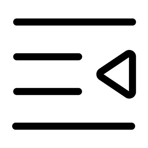 Indent Right Arrow Vector Svg Icon Svg Repo