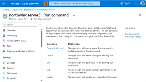 Microsoft Releases Run Command For Azure Arc Enabled Servers