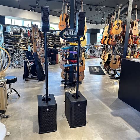 RCF EVOX 5 Active 800 Watt Powered Speaker Line Array System Reverb