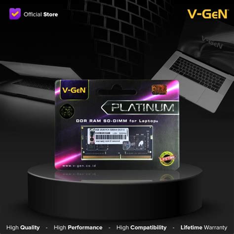 Promo V Gen Sodimm Ddr4 8gb 3200mhz Vgen Ram Laptop 8 Gb 3200 Mhz Pc