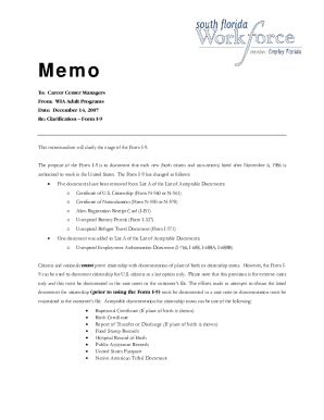 Fillable Online Memo The Form I Doc Fax Email Print PdfFiller