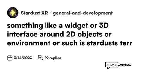 Something Like A Widget Or 3d Interface Around 2d Objects Or