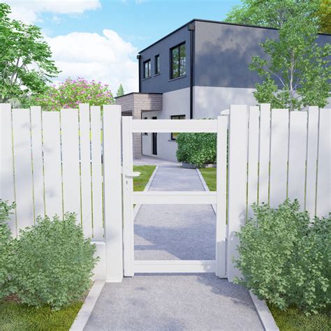 Cadre Nu Pour Portillon Battant Klos Up Blanc L 99 X H 170 5 Cm