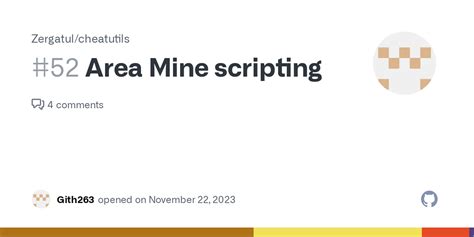 Area Mine Scripting · Issue 52 · Zergatulcheatutils · Github